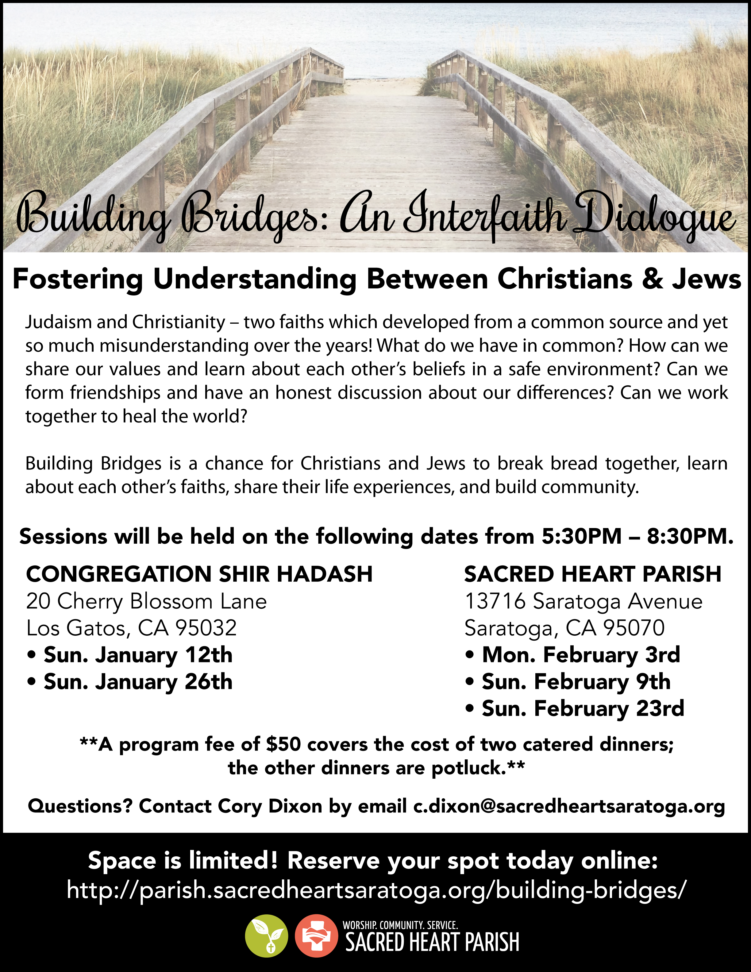 Building Bridges: An Interfaith Dialogue – Sacred Heart Parish Saratoga